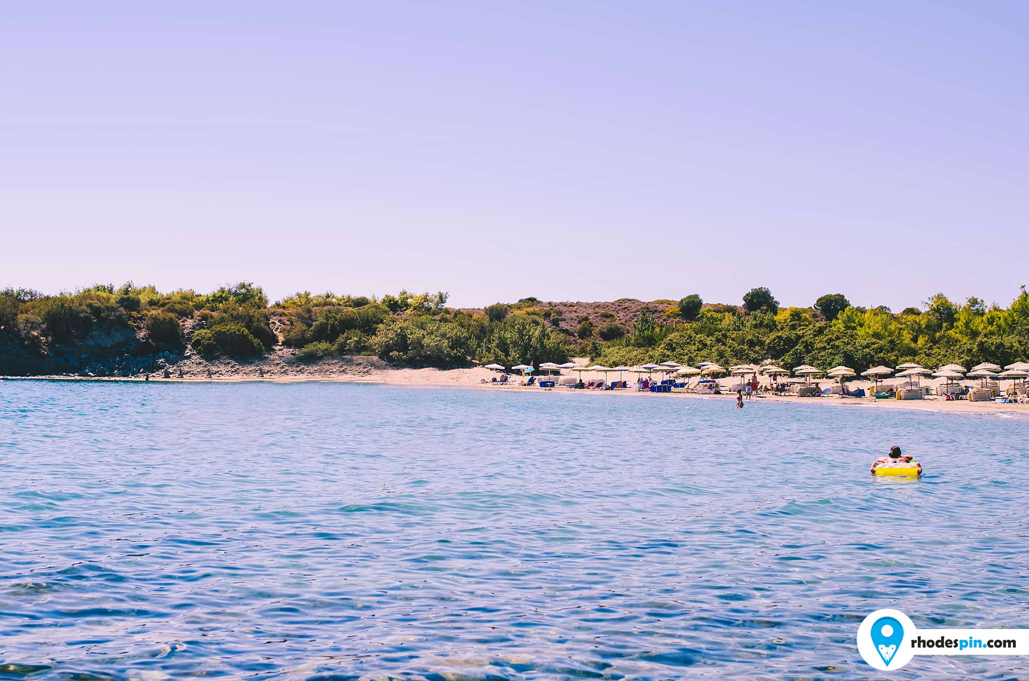 Glistra beach | Rhodes Travel Guide