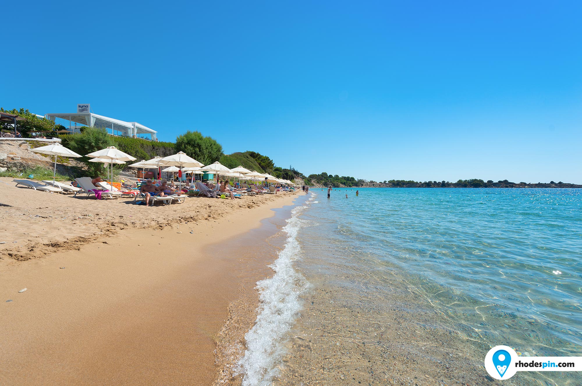 Pefkos beach | Rhodes Travel Guide